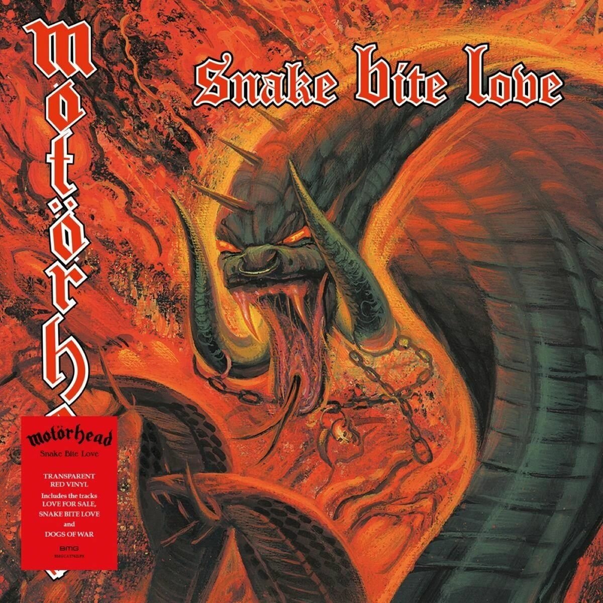 Motorhead / Snake Bite Love (LP) Виниловая пластинка