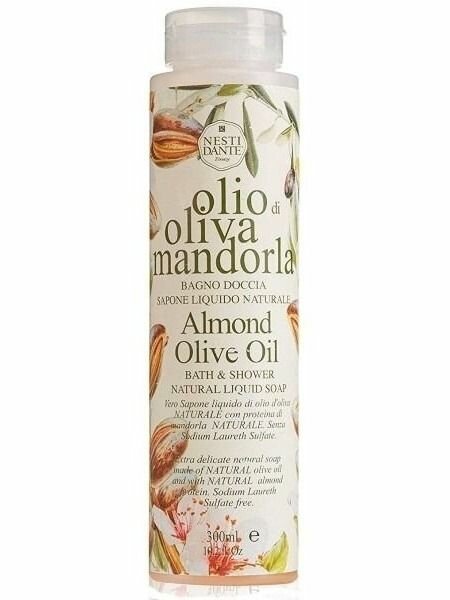 Nesti Dante, Almond Olive Oil, Гель для душа женский, 300 мл