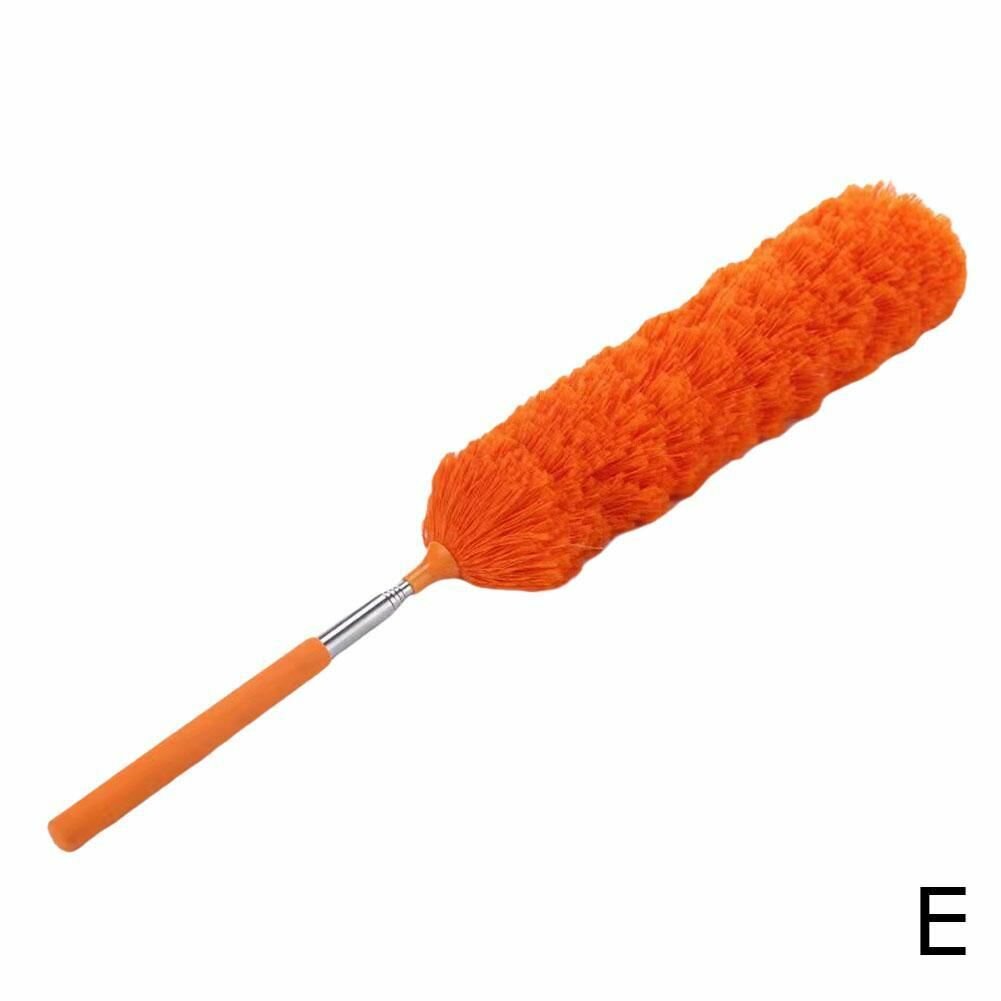 Пипидастр антистатическая сметка1.4 м, Feather Duster, антистатическая гибкая насадка для чистки потолков, батарей и труднодоступных мест в квартире и автомобиле серовато-белый*1