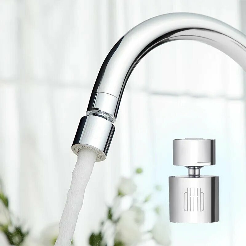 Водосберегательная насадка аэратор на кран Xiaomi dIIIb Dual Function Faucet Bubbler DXSZ001-1