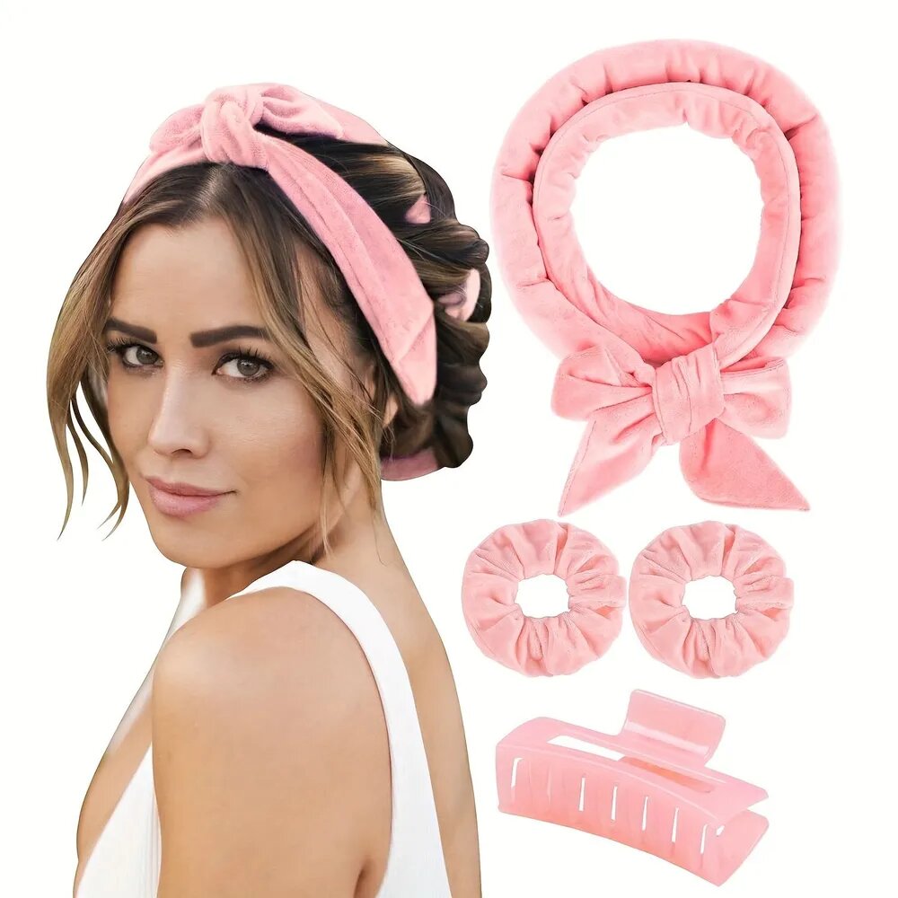 Ручные бигуди для волос-простые в использовании, без нагрева, подходят всех типов