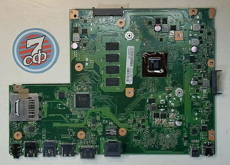 Материнская плата ноутбука X540YA E1-7010 2 Gb