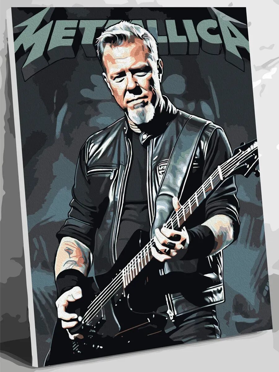 Картина по номерам Метал-группа Metallica Металлика