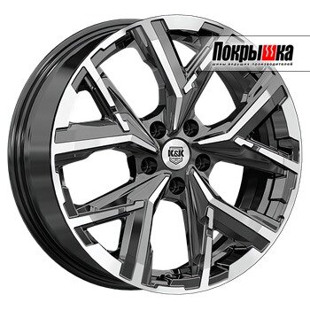 Диски литые K&K Айона (алмаз черный) 6.5х18/5х114.3 D67.1 ET38.0