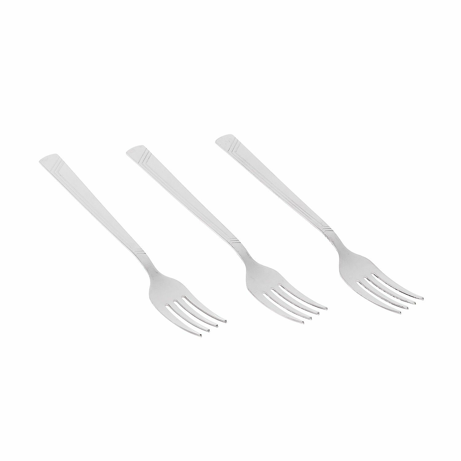 Вилка столовая Добросталь нержавеющая сталь, серия "аппетит", 3 штуки в комплекте, на подвеске (М15)