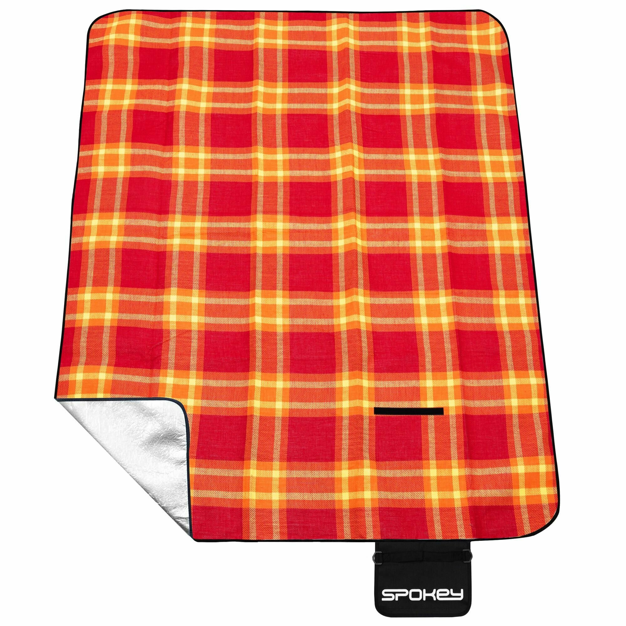 Походное одеяло Spokey Picnic Sunset, Decathlon, Цвет: Красный / Оранжевый