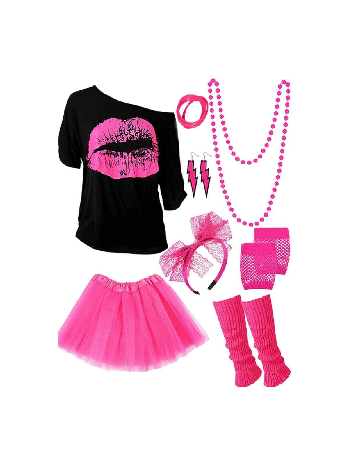 Аксессуары для костюма в стиле 80-х, 4