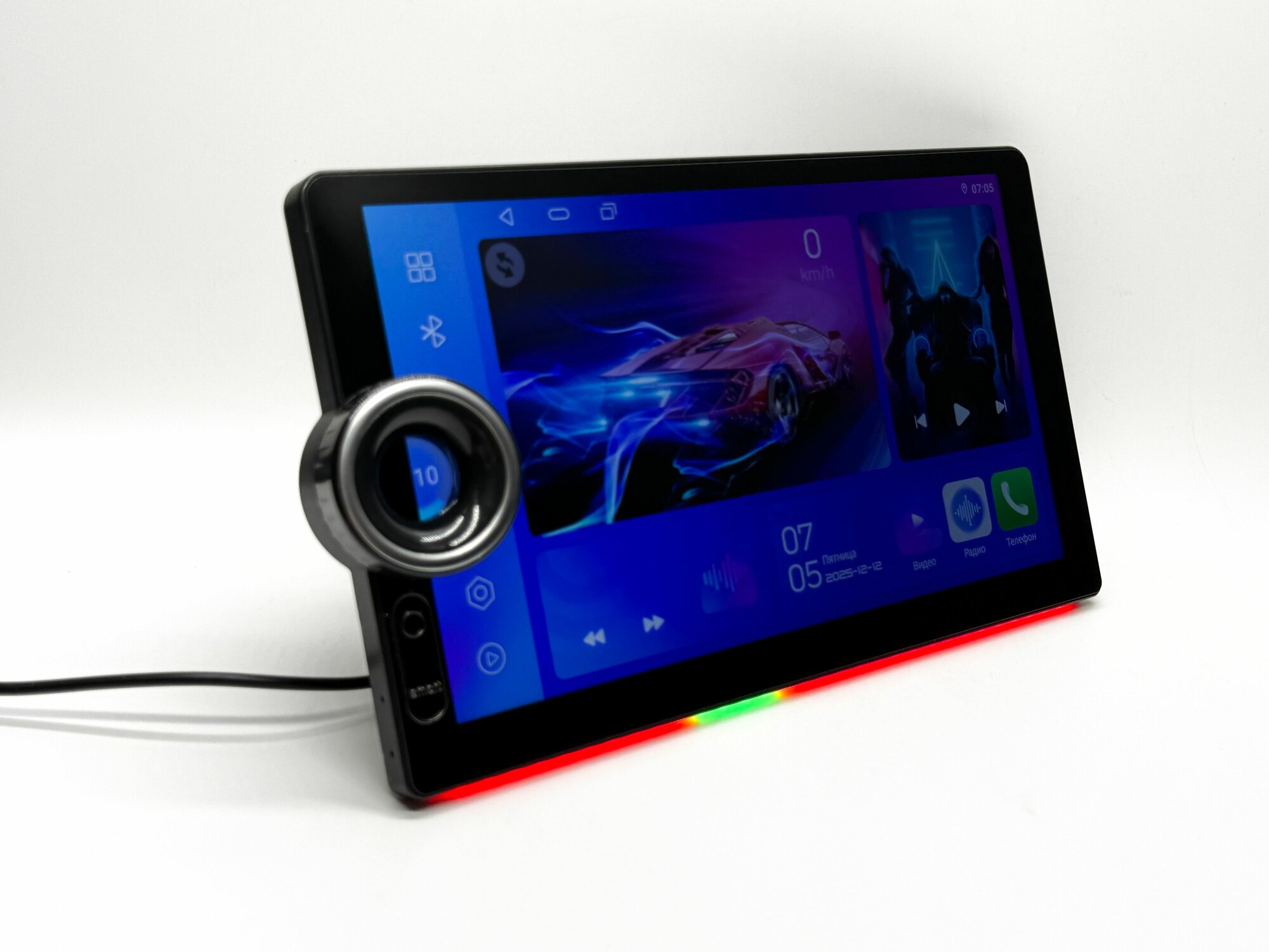 Магнитола 8-core 4/64 ГБ Seat Ibiza 2002-2008 RGB-подсветкой и крутилкой