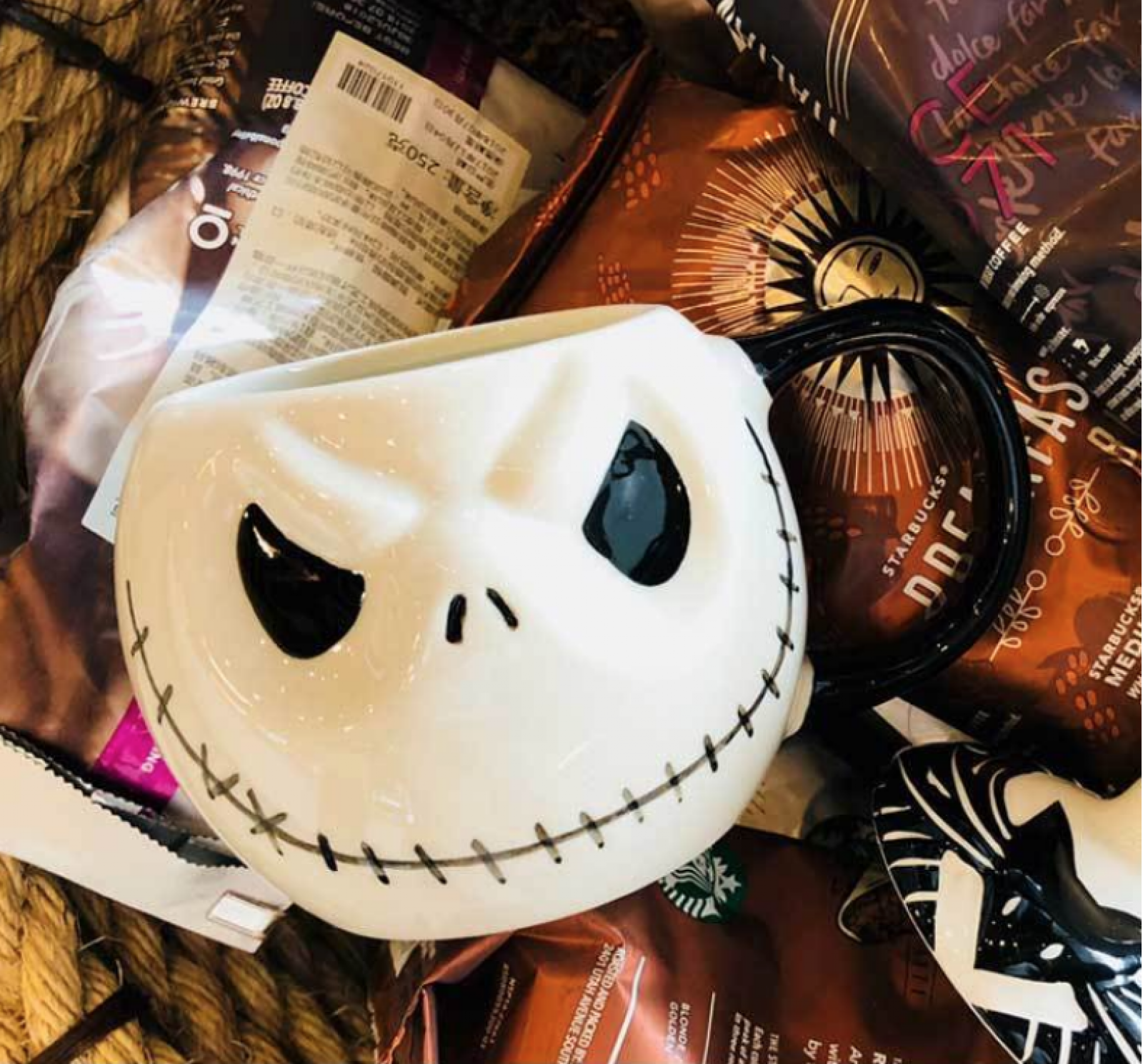 Подарочная кружка MyPads Керамическая кружка Голова Джека из мультфильма Кошмар перед Рождеством