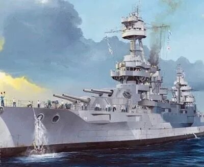 Trumpeter 05339 1/350 Авианосец ВМС США Нью-Йорк BB-34 Модель корабля военного назначения