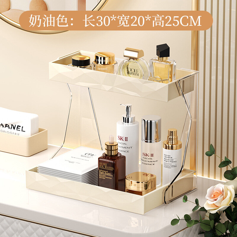 Настольная полка для хранения, органайзер для обеденного стола, двухъярусная подставка для чашек, кофейный столик, подставка для стаканов в гостиной, многоярусный органайзер для закусок.