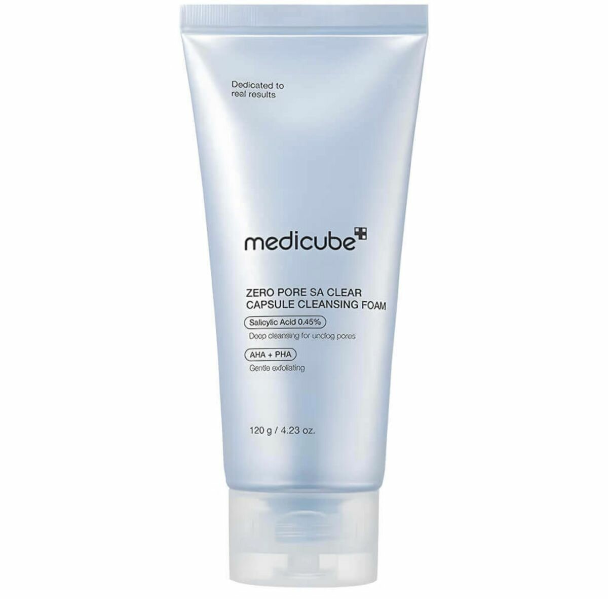 Medicube Голубая капсульная пенка для очищения пор с центеллой и кислотами Zero Pore Clearing Capsule Cleansing Foam
