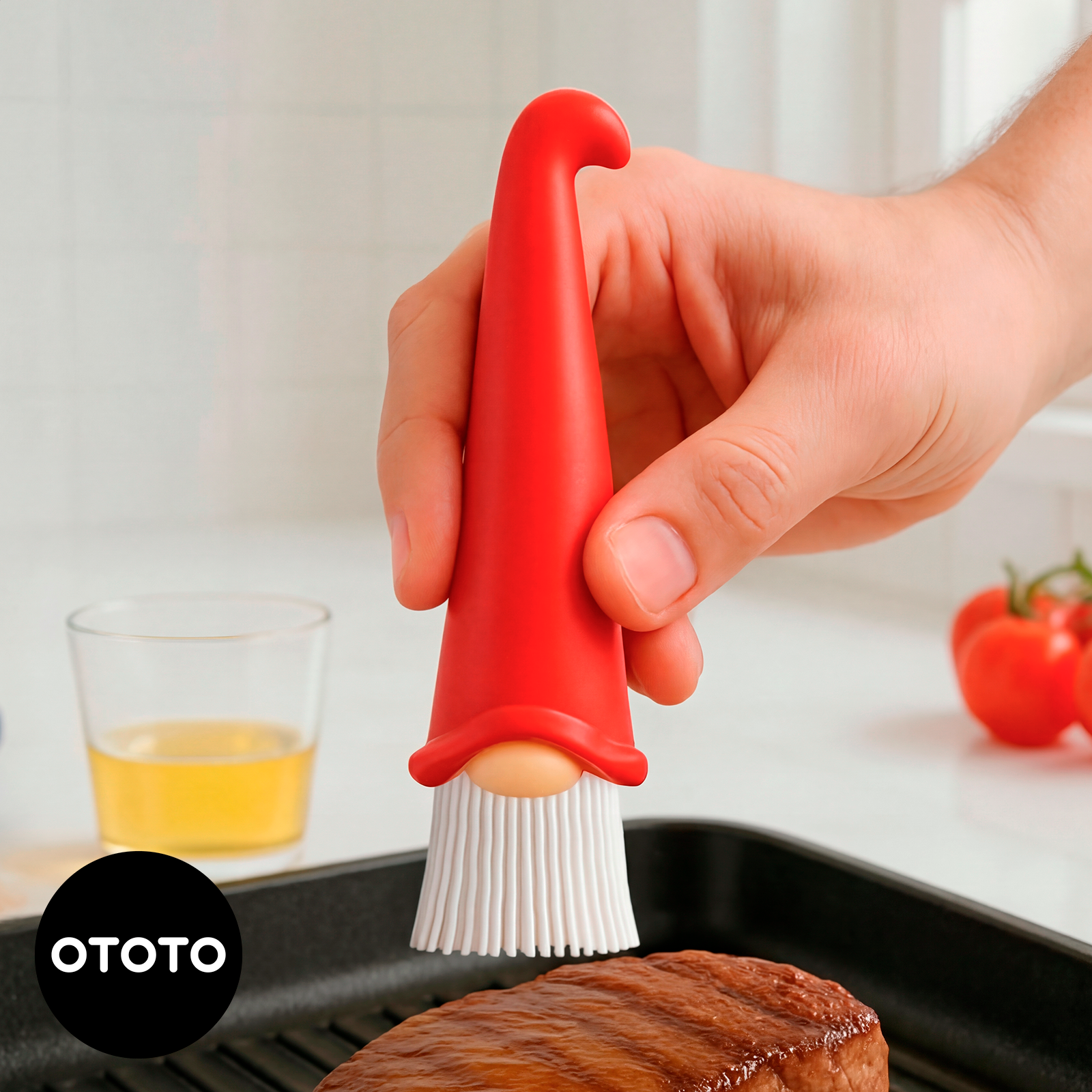 Кулинарная кисточка для выпечки OTOTO Gnomeo