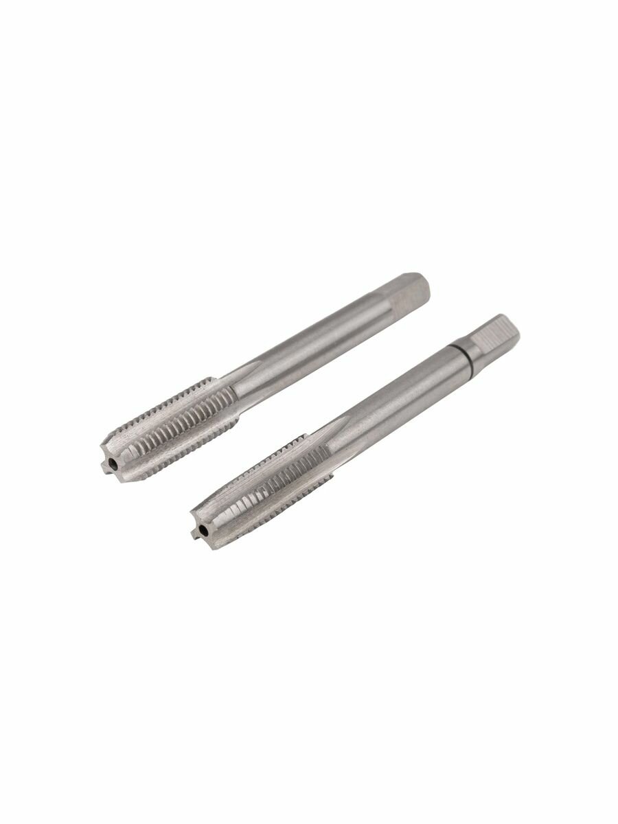 Набор метчиков NORGAU Industrial UNF 5/16, из HSS, по стали, чугуну и цветным металлам, 2 предмета.