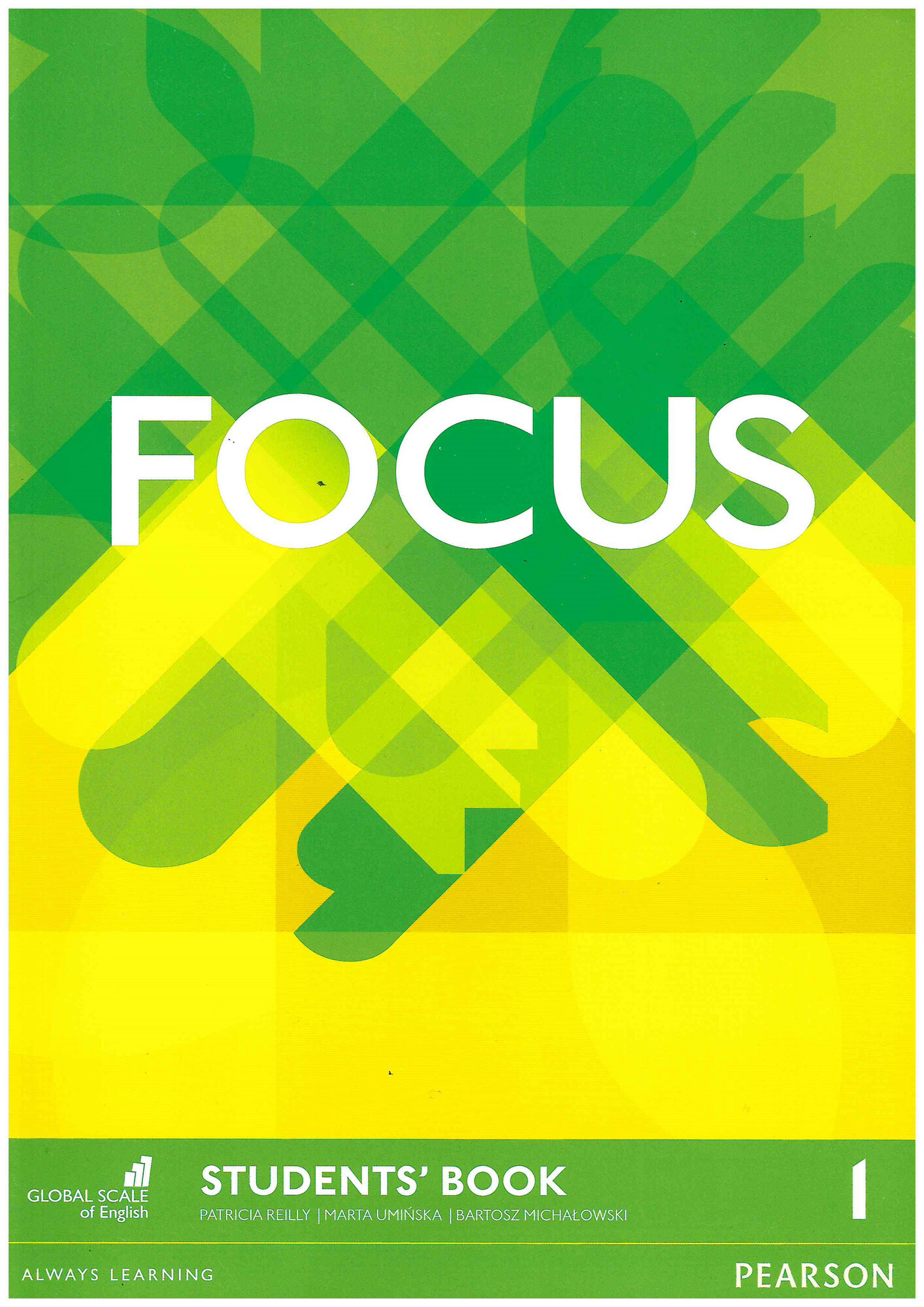 Focus 1 Student's book, Pearson/Учебник для изучения английского языка , без диска