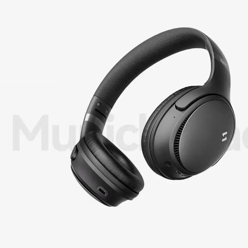 Havit Наушники беспроводные с микрофоном, 3.5 мм, USB Type-C, черный
