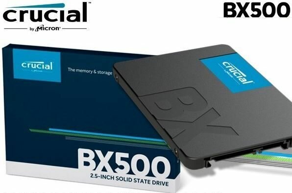 480 ГБ 2.5" SATA накопитель Crucial BX500 CT480BX500SSD1