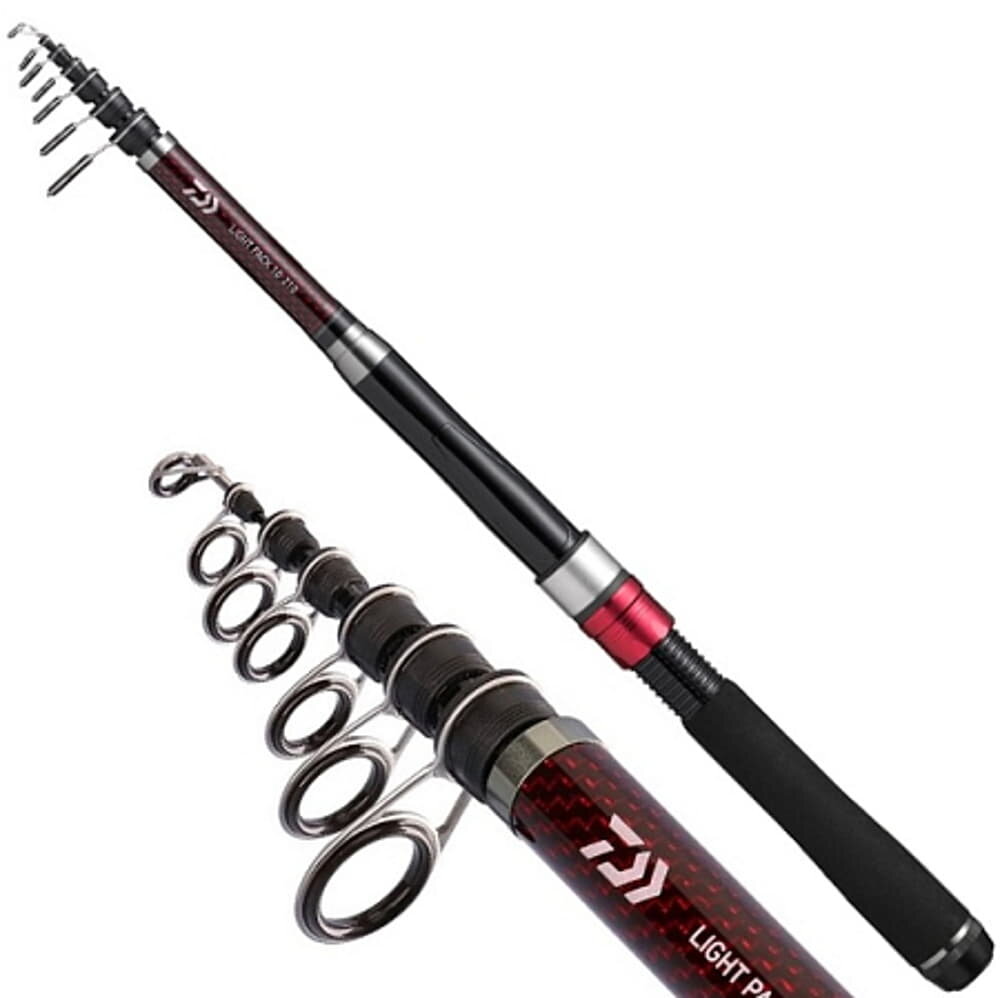 Спиннинг телескопический Daiwa Liberty Club Pack 30-240 K тест 10-40 г длина 245 см (JDM)