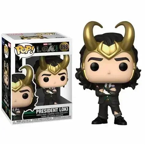 FUNKO POP Marvel Loki Президент Локи 898 с коробкой
