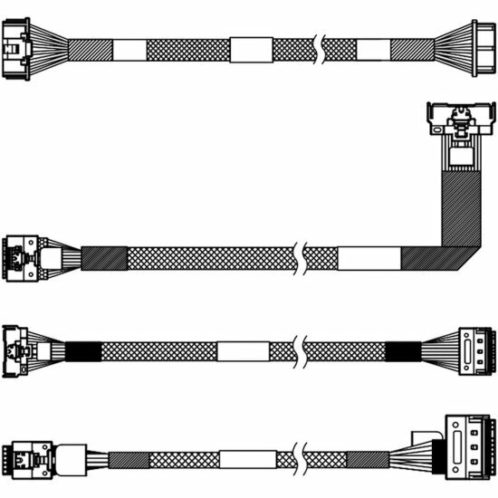 Кабель Lenovo ThinkSystem SR630 V3 M.2 SATA/NVMe x4 Non RAID Cable Kit