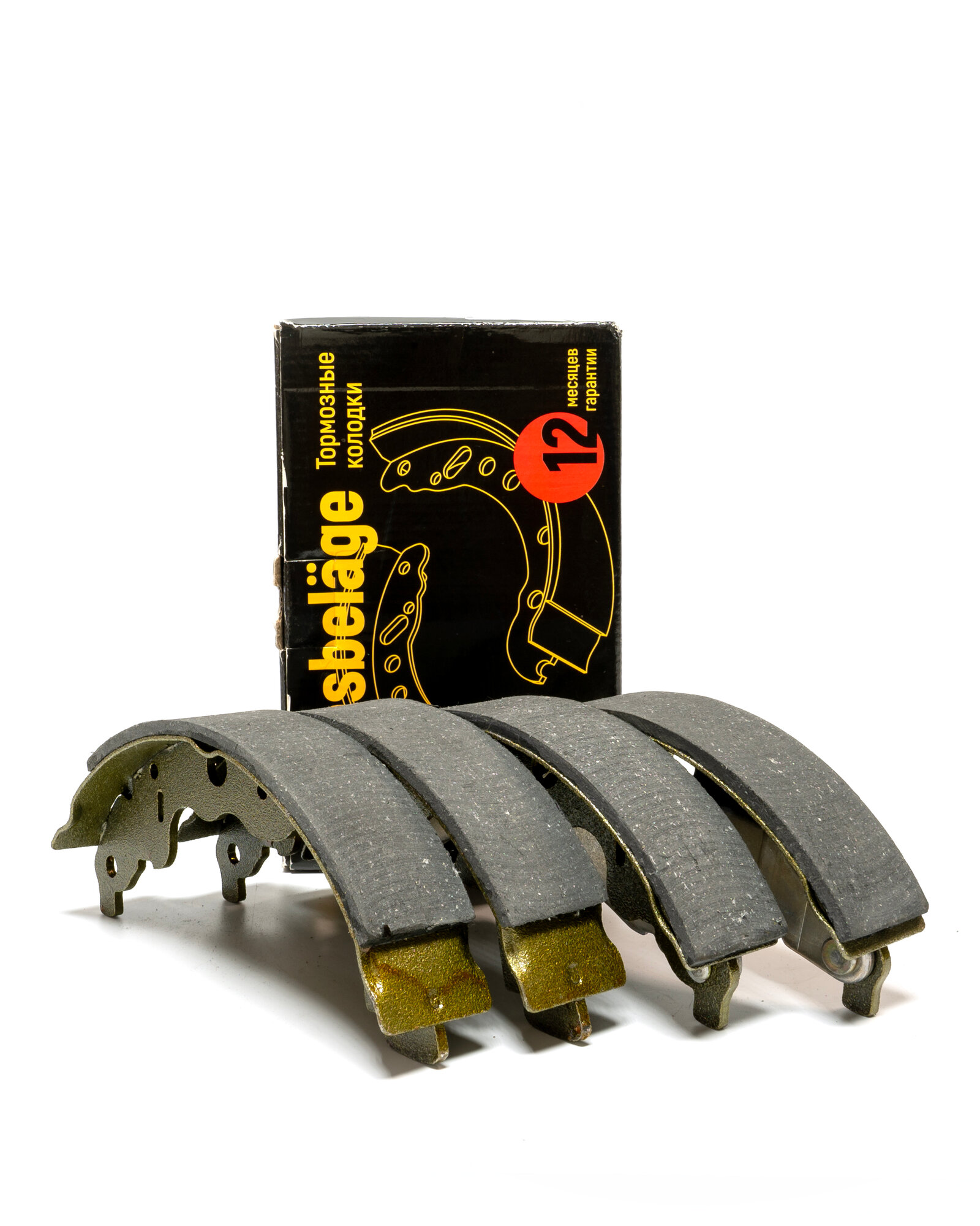 Тормозные колодки барабанные задние Renault Logan; Lada Largus OEM: 7701210109, FA 7701210109