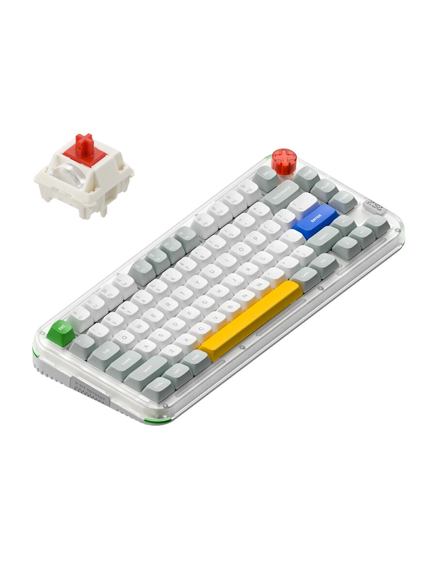 Клавиатура NuPhy Kick75 (High-Profile Red Max Switch) Eng/Rus