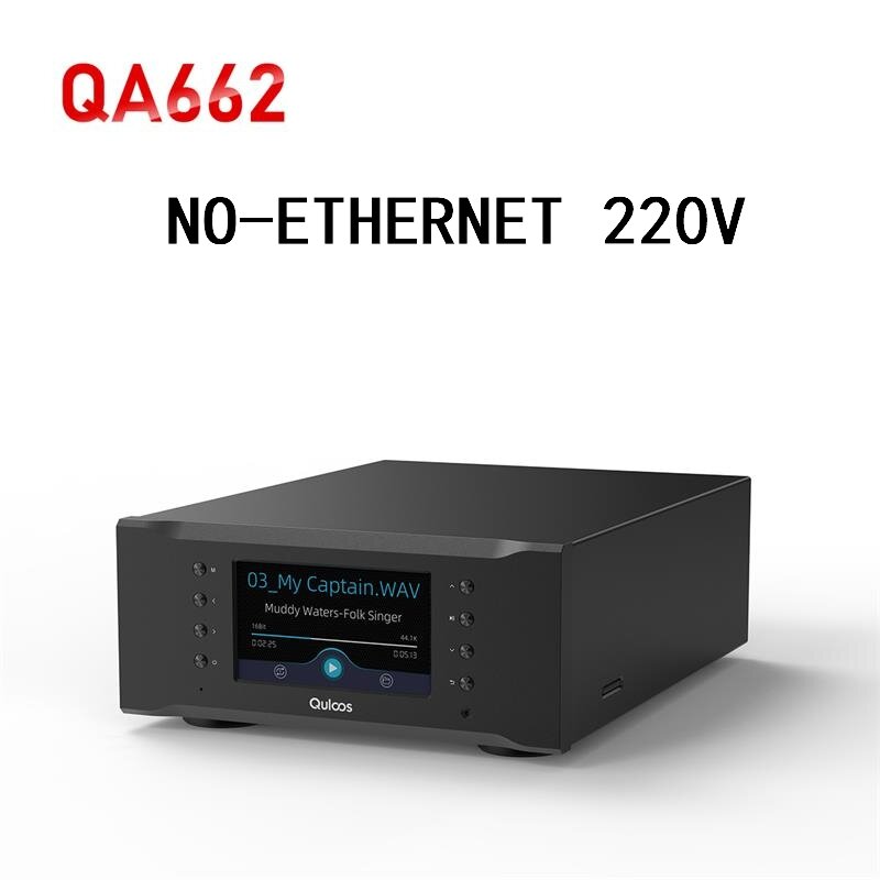 QULOOS QA662 Настольный ЦАП Усилитель для наушников Музыкальный стример Bluetooth LDAC GUSTARD