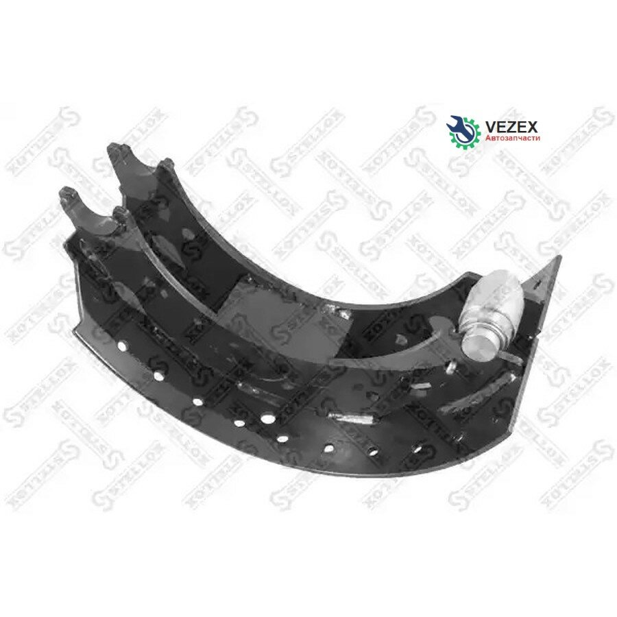 STELLOX 8502612SX торм. колодка !420x200 u/u с роликом \BPW 1975-95 г.