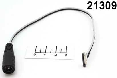 Соединитель для LED ленты 8мм 2pin/5.5*2.1 гнездо на проводе 20см IMG LD-183