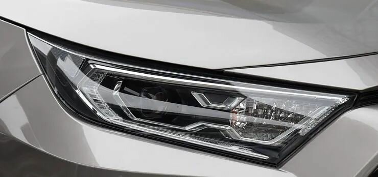 Стекло фары левое Toyota RAV4 2019-2022 (левое + правое)