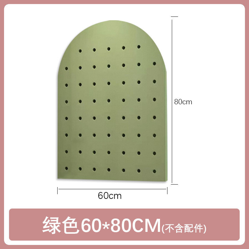 Перфорированная доска из массива дерева для размещения за дверью, настенная полка для хранения в прихожей, фоновая стена для детского стола, перфорированная подвесная доска в форме облака, перегородка.