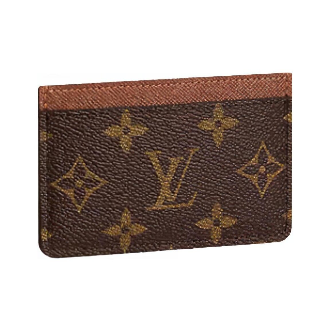 Визитница Louis Vuitton, коричневый — фото 1