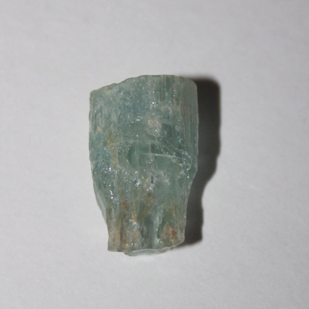 Кристалл сибирского аквамарина, голубого берилла, коллекционный образец, 15х9х7 мм, "True Stones"