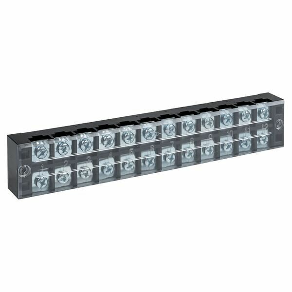 Терминал клеммный TB-4512 до 4.5кв. мм 45А 12 клеммных пар EKF tb-4512
