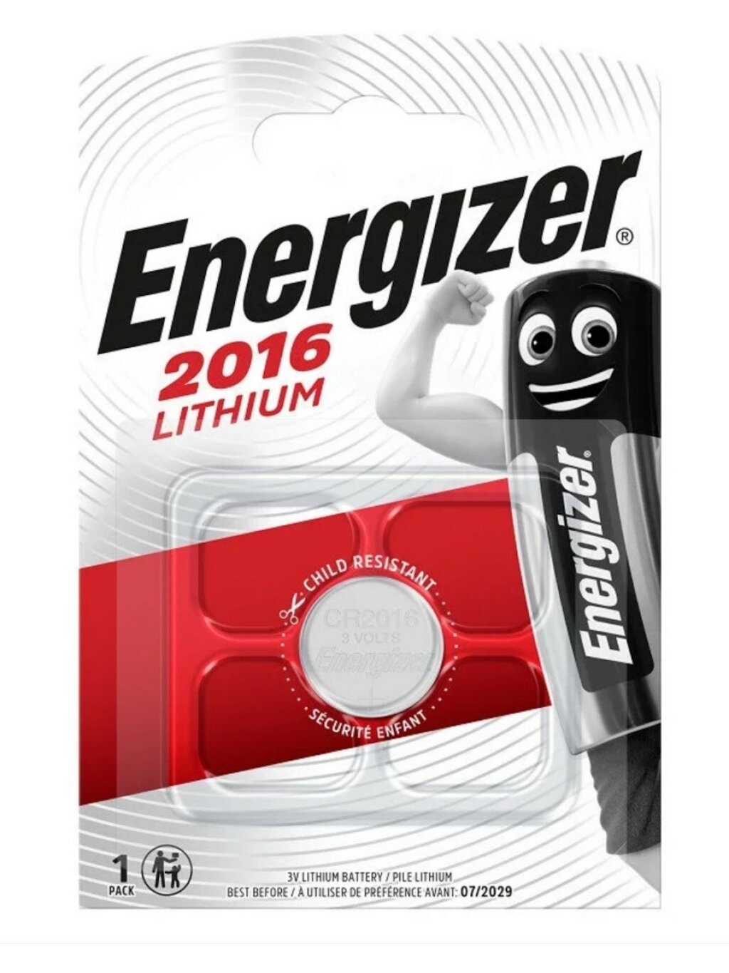 Батерейка EN CR2016/1BL