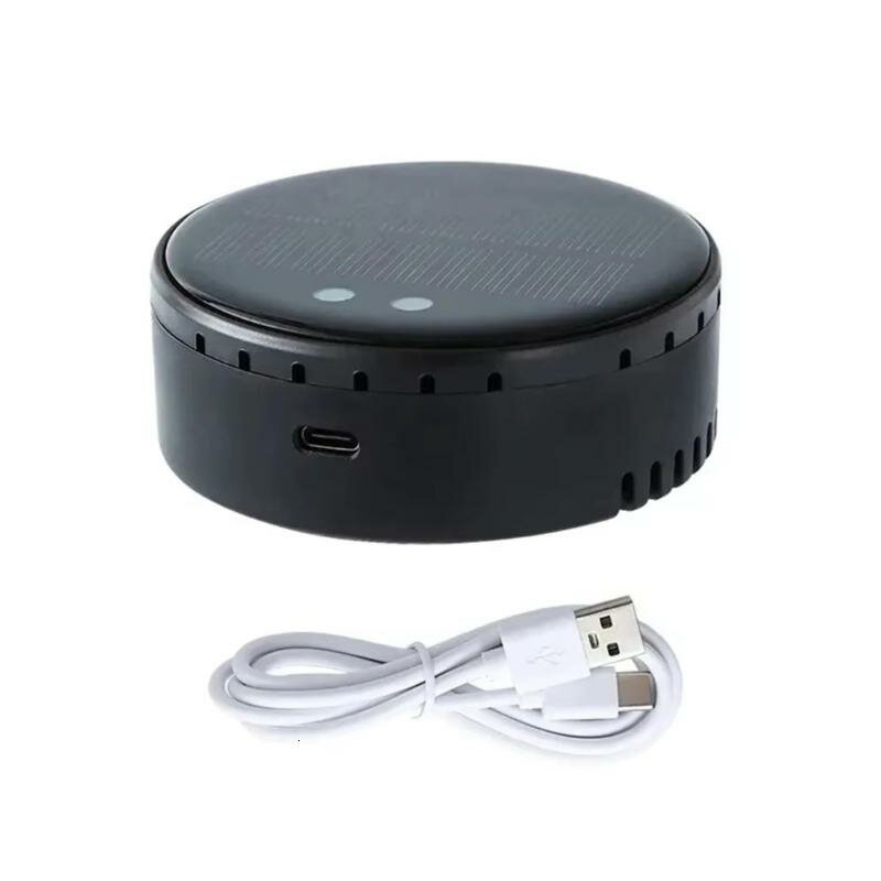 Очиститель воздуха для дома и автомобиля с отрицательными солнечными ионами двойного назначения в дополнение к формальдегиду, дезодорации, дезинфекции и дезодоранту-черный