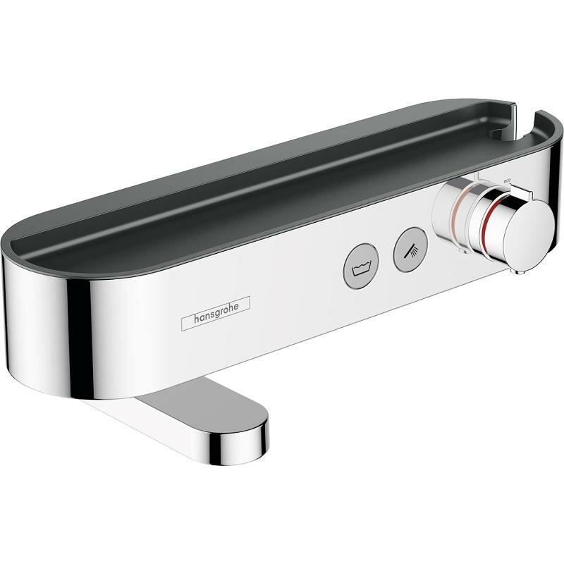 Смеситель для ванны Hansgrohe ShowerTabletSelect 24340000 хром, с термостатом, латунь