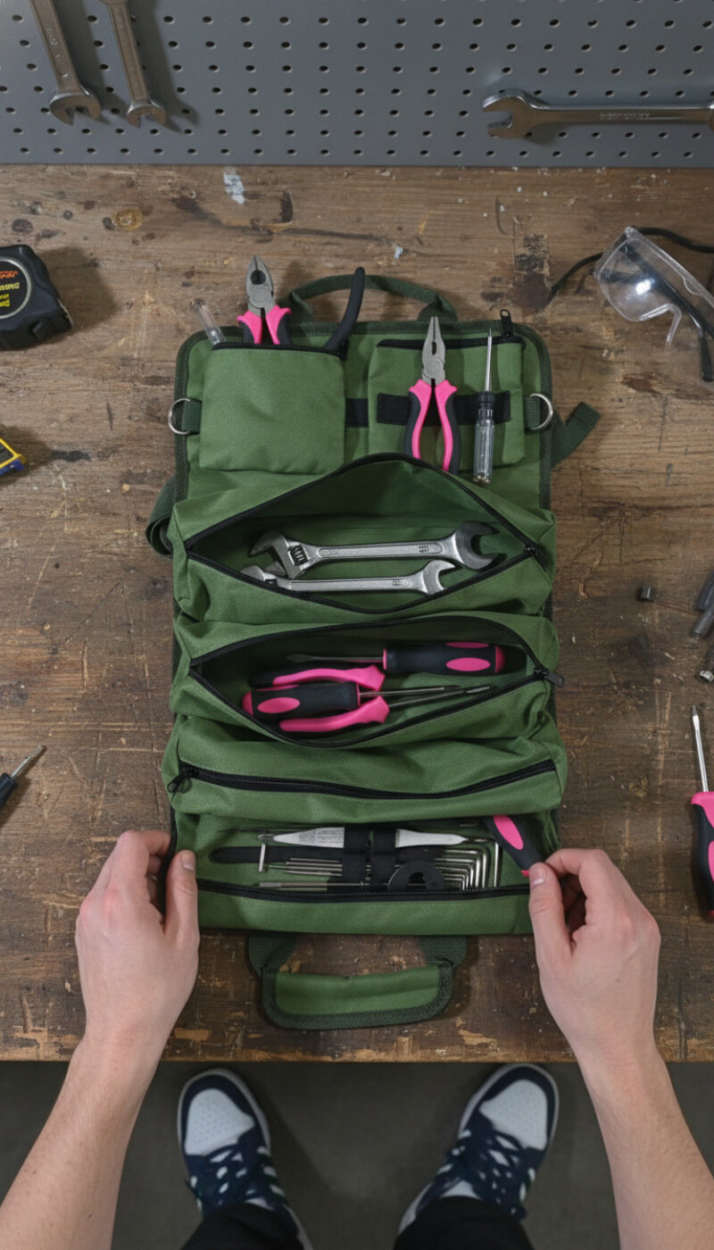 Сумка - скрутка/органайзер для инструментов