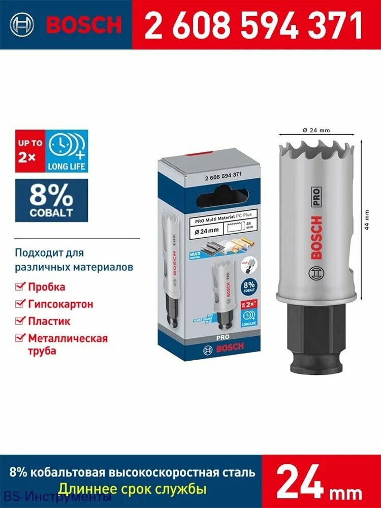 Аксессуары Bosch Серия Pro Профессиональная многоцелевая пила для отверстий