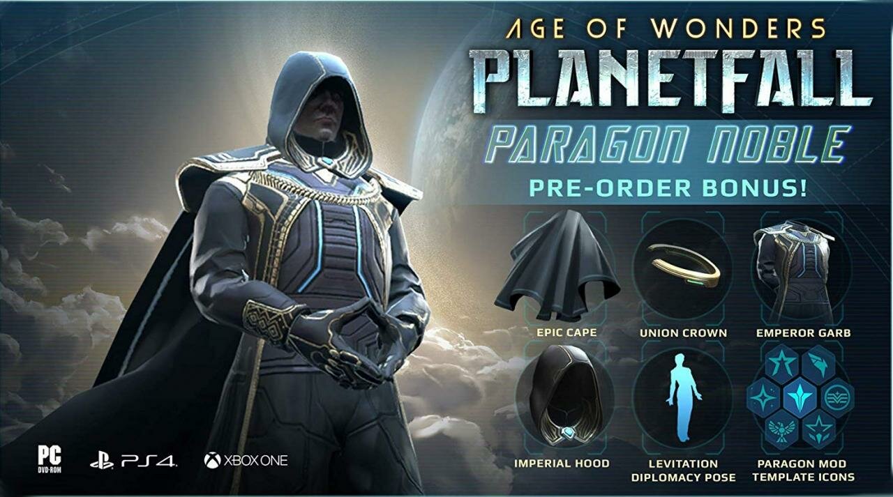 Age of Wonders: Planetfall - Paragon Set DLC PC Steam Ключ • Активация Steam