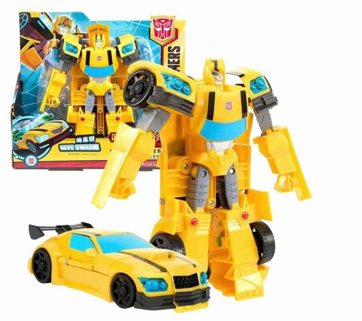 Transformers Hasbro Hive Swarm Bumblebee Трансформер Бамблби 18 см