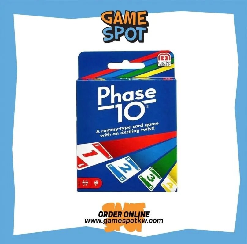 Астольная игра PHASE 10&UNO отличное развлечение для всей семьи и забавный подарок на Рождество! Уникальные Uno карты для игр и веселья