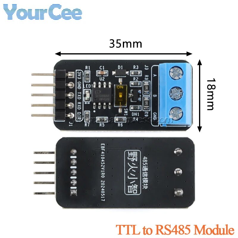 TTL-RS485 модуль Your Cee, Model Number: 1pc