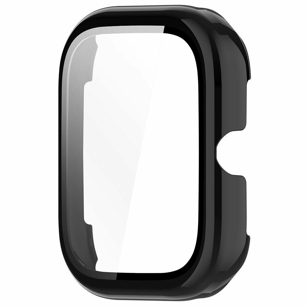 Чехол-бампер для часов PC с закаленным стеклом для часов Honor Choice Haylou Watch (черный)