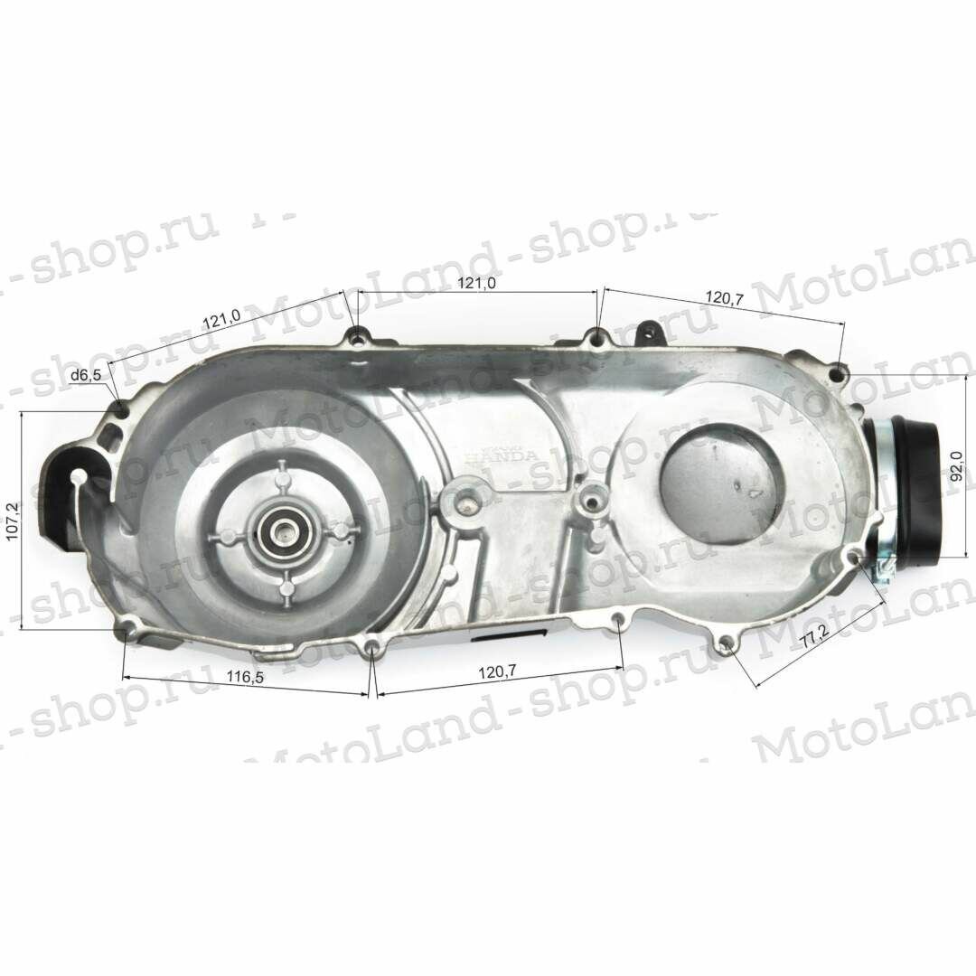 Крышка вариатора 161QMK-B2 200см3 с реверсом