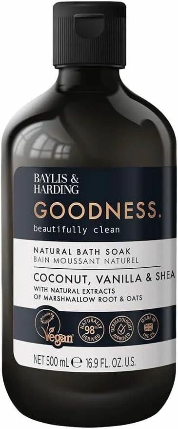 Baylis & Harding - Goodness Coconut, Vanilla & Shea Bath Soak Пена для ванны 500 мл