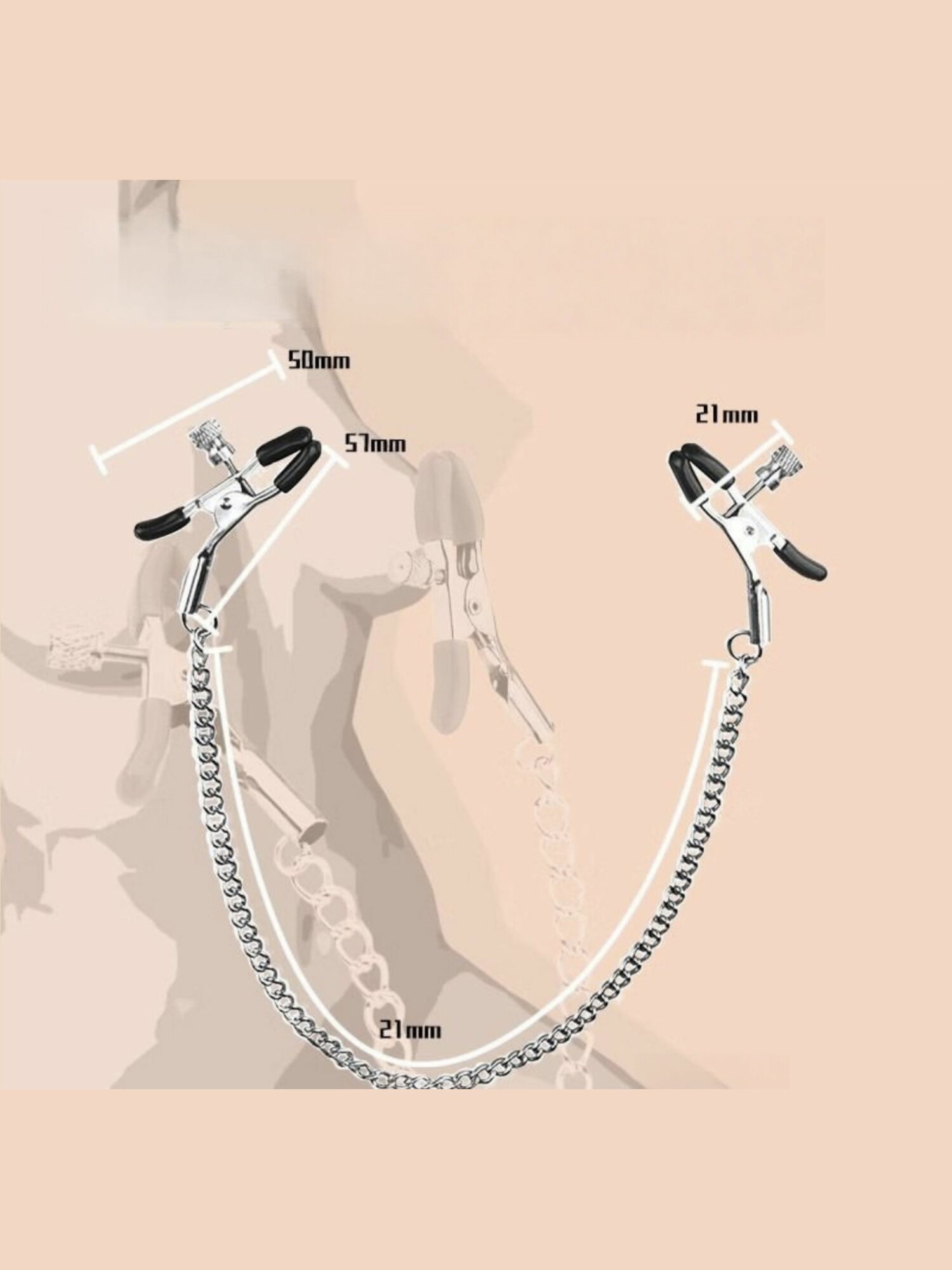 Зажим, стимулятор для сосков18+