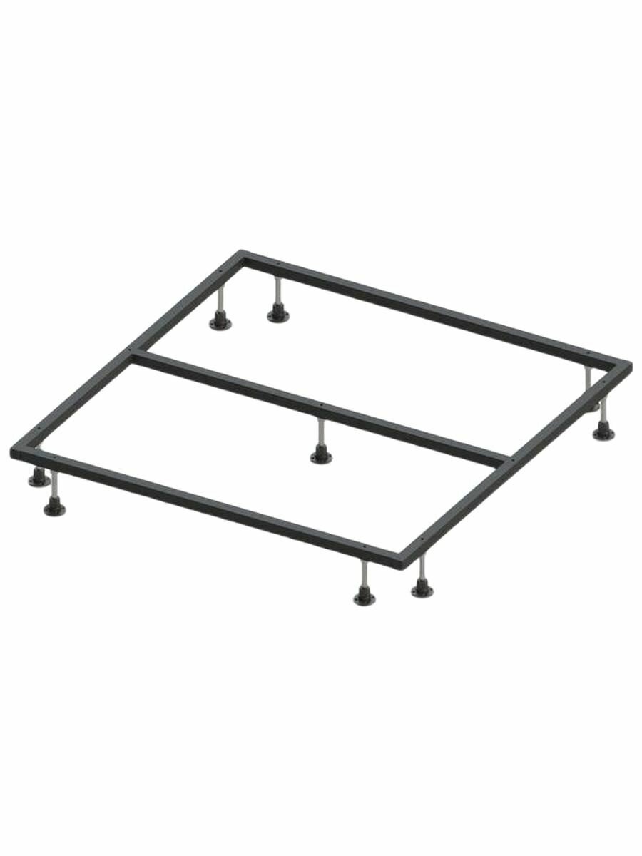 Каркас лит. поддона ESSENTIA 900х900 стальной черный для поддона