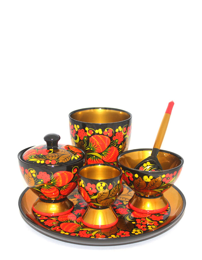 Набор детский "Хохлома" 6 предм.