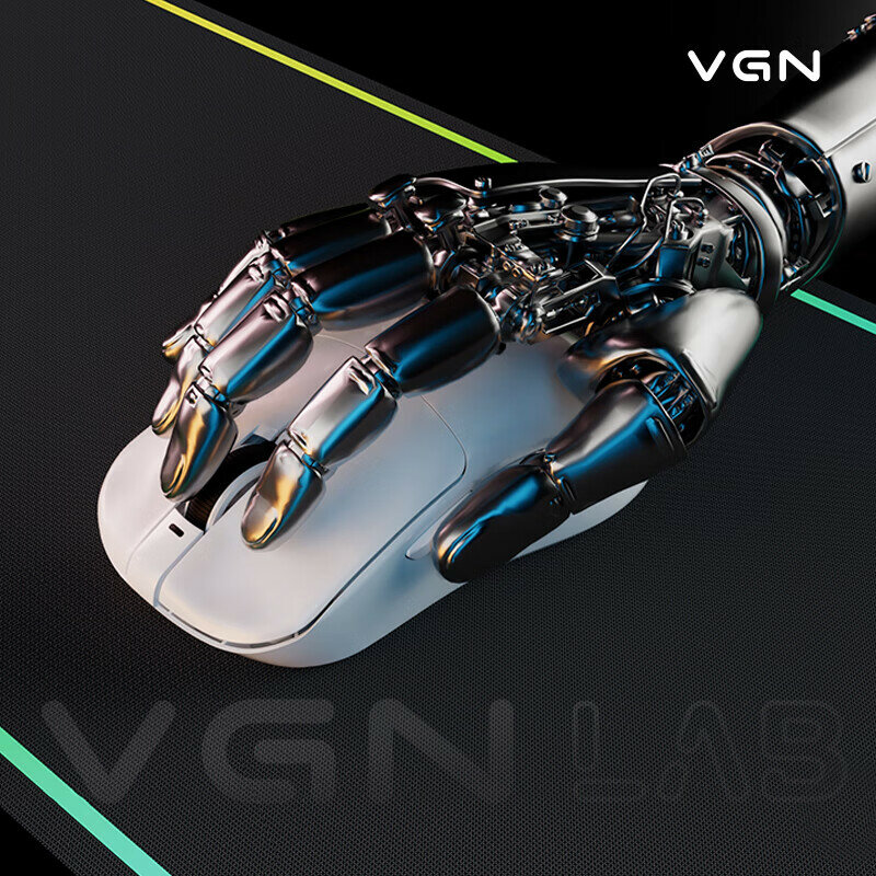 VGN Dragonfly F1 мышь двойной режим беспроводная и проводная легкая игровая 20K+ DPI PAW3395 4K опросная частота белая